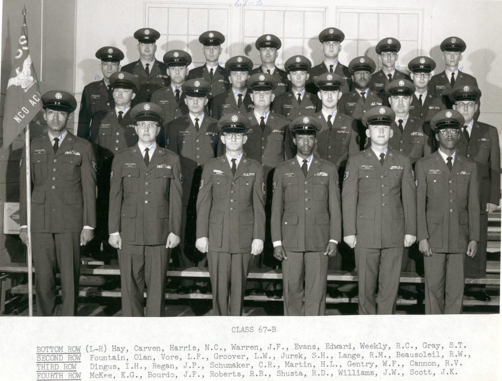 1967 - NCOA Class Photographs - Goodfellow Then and Now