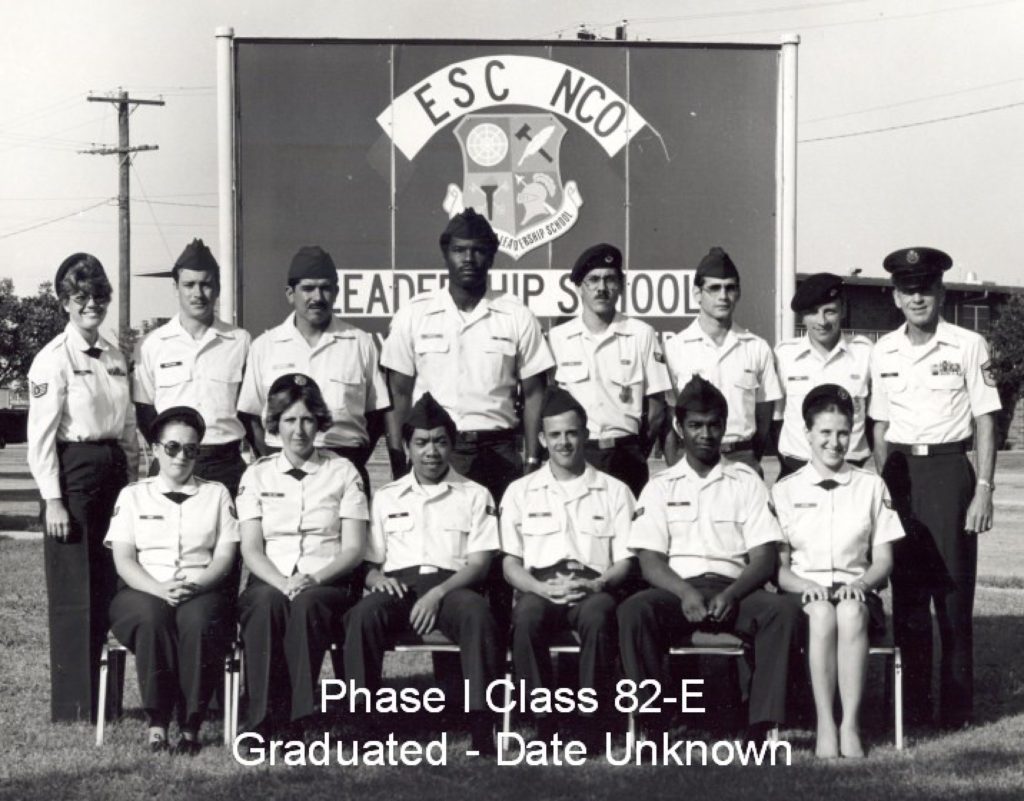 Discover NCO PME Class Photos - Goodfellow Then and Now