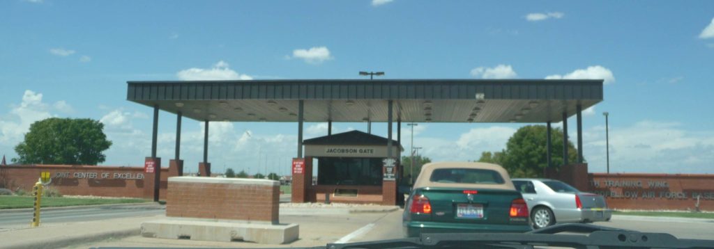 Entrance Gates – Goodfellow Then and Now