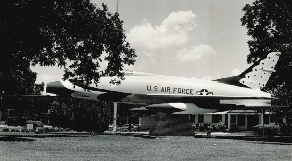 HQ and Base Chapel - EC-47 Exhibit - Goodfellow Then and Now