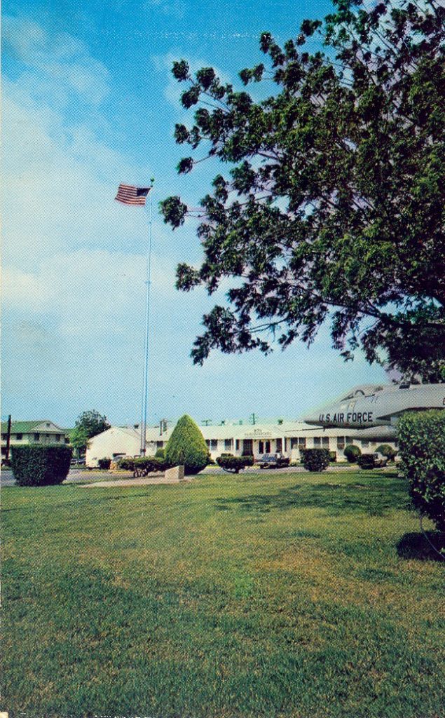 HQ and Base Chapel - EC-47 Exhibit - Goodfellow Then and Now