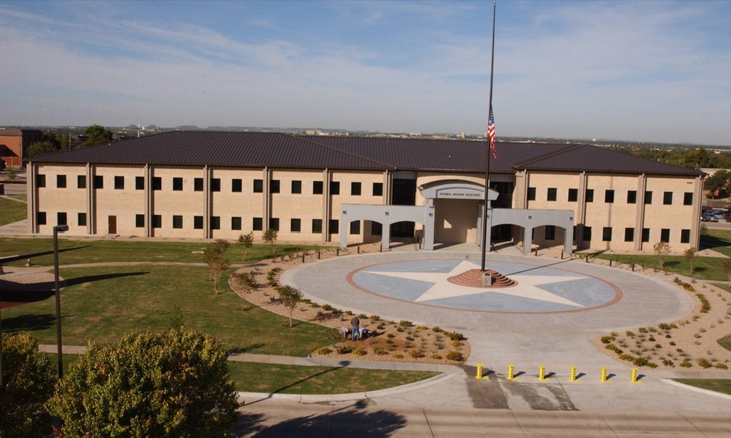HQ and Base Chapel - EC-47 Exhibit - Goodfellow Then and Now