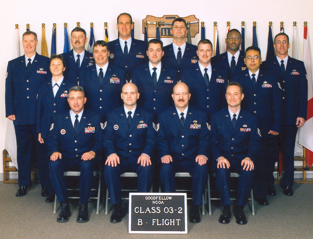 2003 - NCOA Class Photographs - Goodfellow Then and Now
