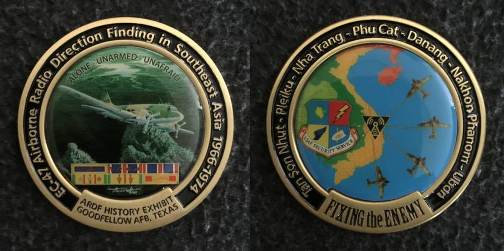 Goodfellow Challenge Coins - Goodfellow Then and Now