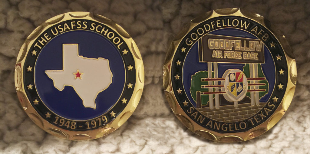 Goodfellow Challenge Coins - Goodfellow Then and Now